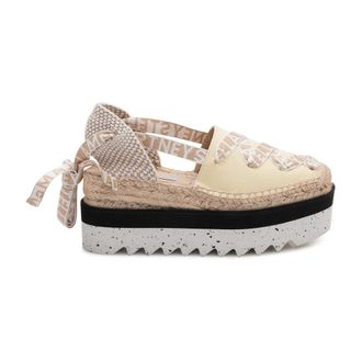 Stella McCartney Femme, Chaussures, Jaune, Taille: 36 EU Gaia Platform Espadrilles