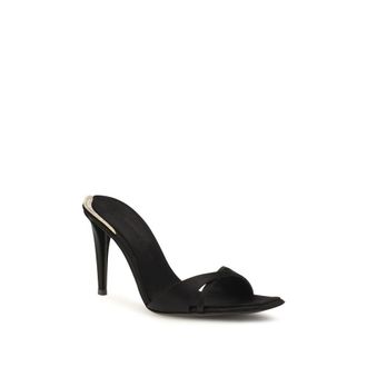 Giuseppe Zanotti Salamander Stiletto Heel Sandal - Black