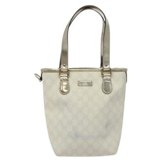 Gucci Sac cabas vintage Pre-owned - Femme - Pre-owned - Blanc - Taille: ONE Size