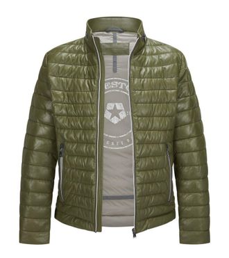 Milestone Lederjacke MSCortino Steppjacke aus feinem Nappaleder