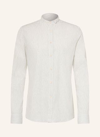 Gottseidank Gottseidank Trachtenhemd Lenz Slim Fit Mit Stehkragen weiss
