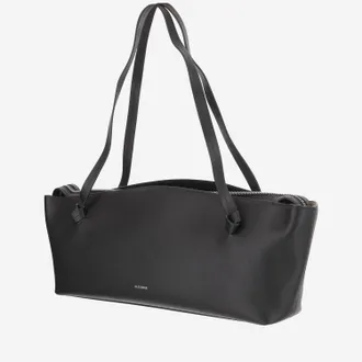 Jil Sander Womens Leather Bag Black Shoulder