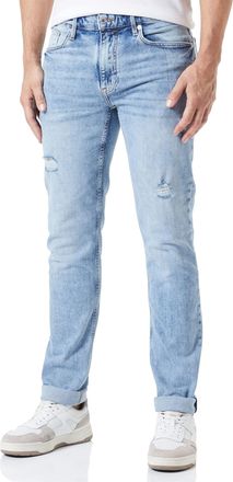 s.Oliver Herren Lang, Fit: Jeans Hose lang Fit Modern Regular, Blau, 33W / 34L EU