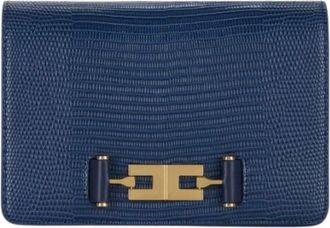 Elisabetta Franchi Sac bandouli&egrave;re - Femme - Sacs - Bleu - Taille: ONE Size