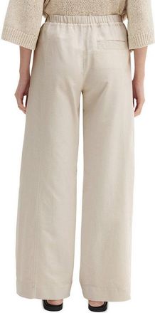 Marc O'Polo Schlupfhose aus Bio-Baumwolle-TENCEL Lyocell-Leinen-Mix