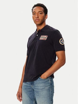 Napapijri Poloshirt Polo Ss NP0A8BLH Dunkelblau Regular Fit