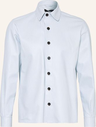 Arma Arma Leder-Overjacket Lush blau