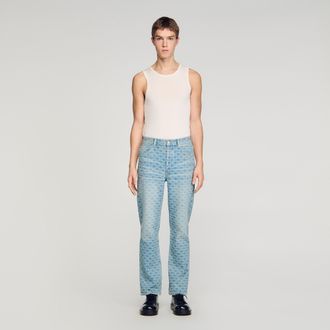 Sandro Jean regular Square Cross