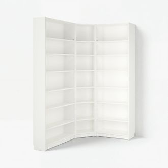 IKEA BILLY Regaleckkombination mit Aufs&auml;tzen