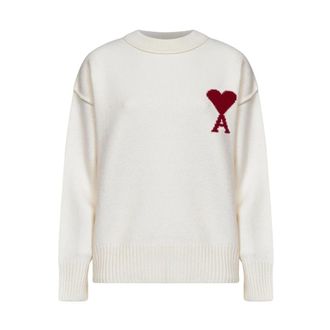 Ami Damen, Strickwaren, Beige, LGr&ouml;&szlig;e