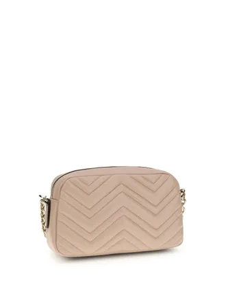 Gucci Womens Shoulder Bag Gg Marmont Cameo Calf Leather X Dafne Handbags Hand
