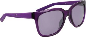 Nike Grand Quadratischer Rahmen-Sonnenbrille f&uuml;r Damen (Violett)