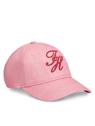 Tommy Hilfiger Cap Logo Embroidery Baseball Cap AW0AW18338 Rosa