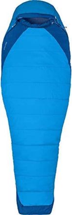 Marmot Trestles Elite Eco 15 Long, Mumienschlafsack, leichter, umweltfreundlicher und warmer 3 Jahreszeiten Schlafsack, ideal zum Camping und Trekking, Clear