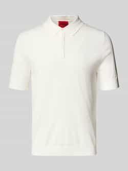 HUGO BOSS Regular Fit Poloshirt aus Viskose-Mix Modell SAN PETER-CV