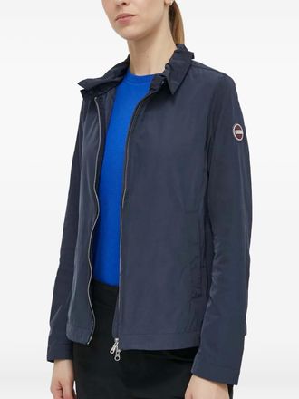 Colmar Jacke aus Taft mit Stehkragen - Blau