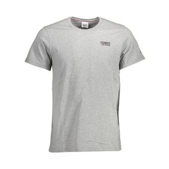 Tommy Hilfiger Homme, Tops, Gris, Taille: XL Tee-shirt Classique Crew Marron