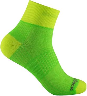 Wrightsock Coolmesh II Quarter gelb - M