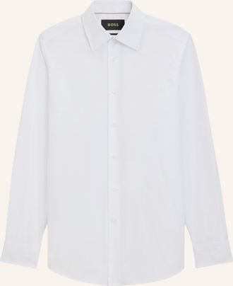 HUGO BOSS Business Hemd L-Josh-Kent-c1-243 Regular Fit weiss