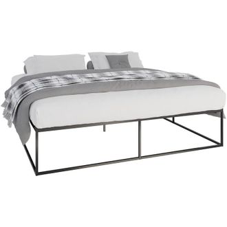 Clp Metallbett Scala schwarz 200x200x46 cm