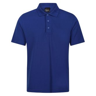 Regatta Professional Herren Mens Pro 65/35 Short Sleeve Polo T Shirt Polohemd, Blau, XXL