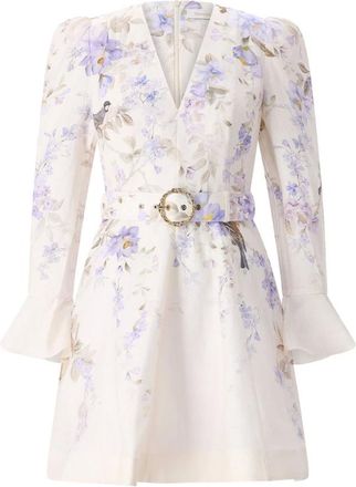 Zimmermann Femme, Robes, Multicolore, Taille: 40 FR Luna Minikleid