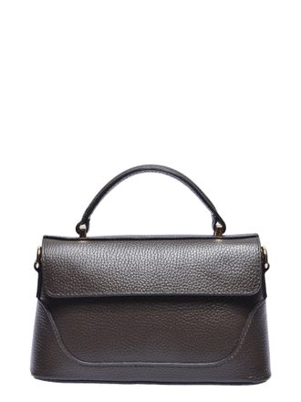 Luisa Vannini Kastanienbraun Rindsledertasche