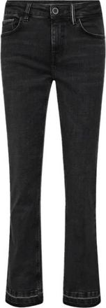 Mos Mosh MOS Mosh, Femme, Jeans, Noir, Taille: W26 Jean Perla &eacute;vas&eacute; avec broderie argent&eacute;e