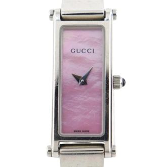 Gucci Pre-owned Vintage Uhr - - Pre-owned - Damen - Rosa - ONE SIZE
