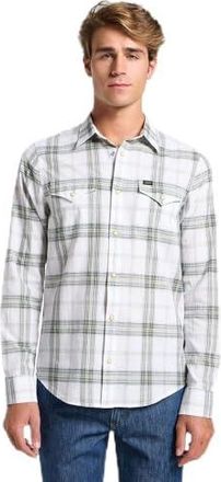 Lee Clean Western Shirt, Mercantile Bright White, L Hommes