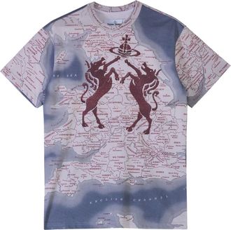 Vivienne Westwood Femme, Tops, Multicolore, Taille: 34 FR Horses Classic T-shirt