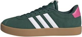 adidas Femme VL Court 3.0 Shoes, Collegiate Green/Cloud White/Pulse Magenta, 40 2/3 EU