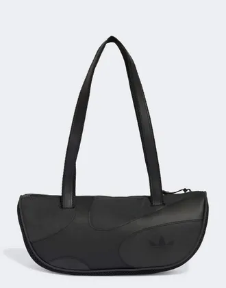 adidas Originals kleine Schultertasche in Schwarz