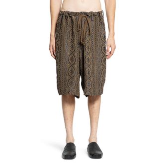 Uma Wang Pallor Printed Bermudas