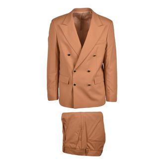 Mars&eacute;m Marsem, Homme, Costumes, Beige, Taille: S Double Breasted Suit