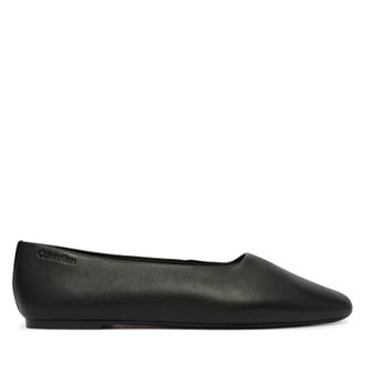 Calvin Klein Ballerinas Calvin Klein Round Ballerina Lth HW0HW02943 Schwarz