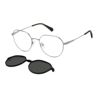 Polaroid Lunettes de Soleil Grises en M&eacute;tal Style Unisexe - unisex - Accessoires - Gris - Taille: 54 MM