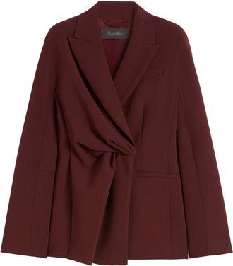 Max Mara Femme, Vestes, Rouge, Taille: 42 FR Alare Jacket