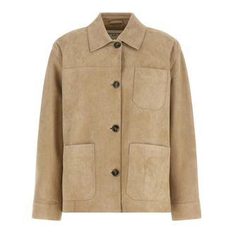 Max Mara Leather Jackets - - Jackets - Damen - Beige - 2XS