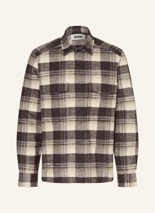 Drykorn Drykorn Flanell-Overshirt Gunray braun