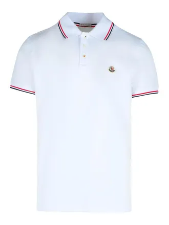 Moncler Polo - Blanc