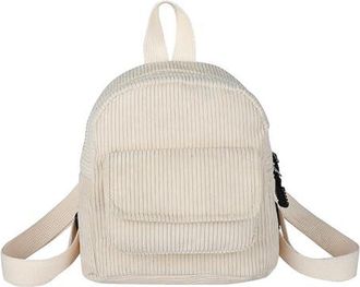 Generic Sacs &agrave; dos personnalis&eacute;s pour et filles Sacs &agrave; dos Sacs d&eacute;cole pour maternelle et v&eacute;lo Sacs &agrave; dos avec poche &agrave; eau, beige, taille unique