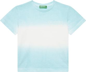 Benetton United Colors Of Benetton T-Shirt 3NPDG10J5 Blau Regular Fit