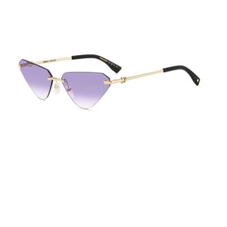 Dsquared2 Femme, Accessoires, Jaune, Taille: 63 MM Lunettes de soleil oeil-de-chat sans monture