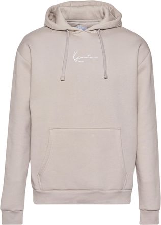 Karl Kani Unisex KM-HD011-010-10 KK Small Signature Essential Hoodie Light Grey, XXS