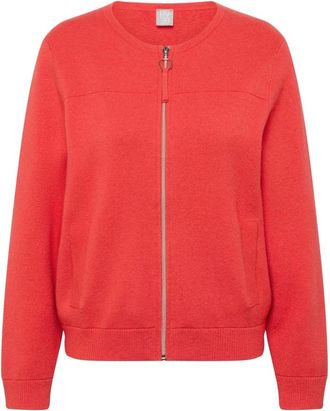 Rabe Femme, Pulls, Orange, Taille: 48 FR Gilet zipp&eacute;