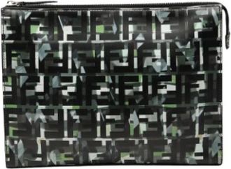 Fendi Sac bandouli&egrave;re en nylon Pre-owned - Femme - Pre-owned - Noir - Taille: ONE Size