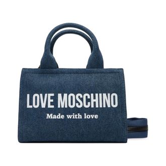 Love Moschino Femme, Sacs, Bleu, Taille: ONE Size Bauletto Bag