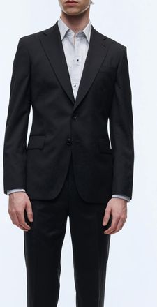 Fursac Veste grande taille en serge de laine - Taille 54 - Homme