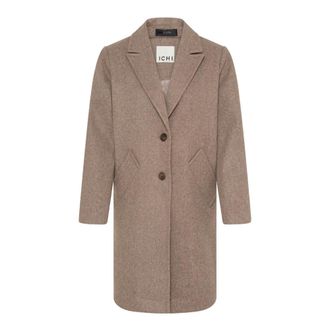 Ichi Jannet Mantel - - Coats - Damen - Grau - XS